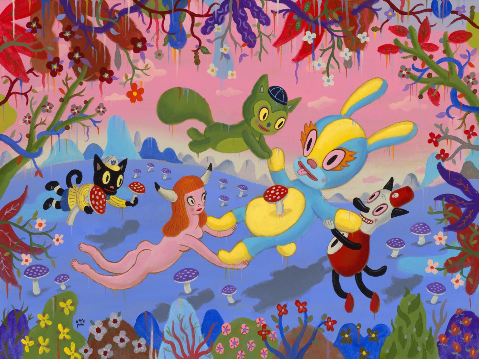 Baseman at KIAF Art Fair in Seoul | Gary Baseman